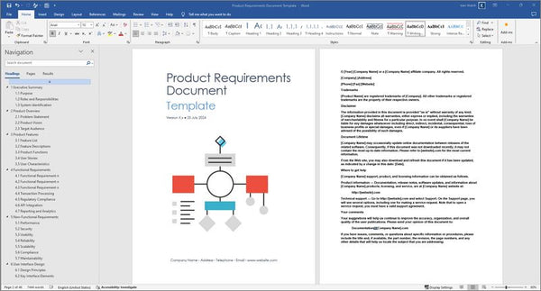 Product Requirements Document (PRD) Template – Klariti Template Shop