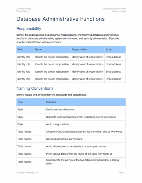 Database Design Template (Apple) – Klariti Template Shop