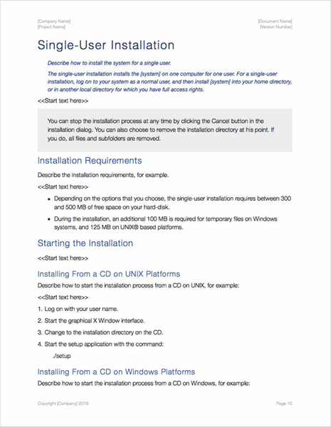 Setup Guide Template (Apple Pages) – Klariti Template Shop